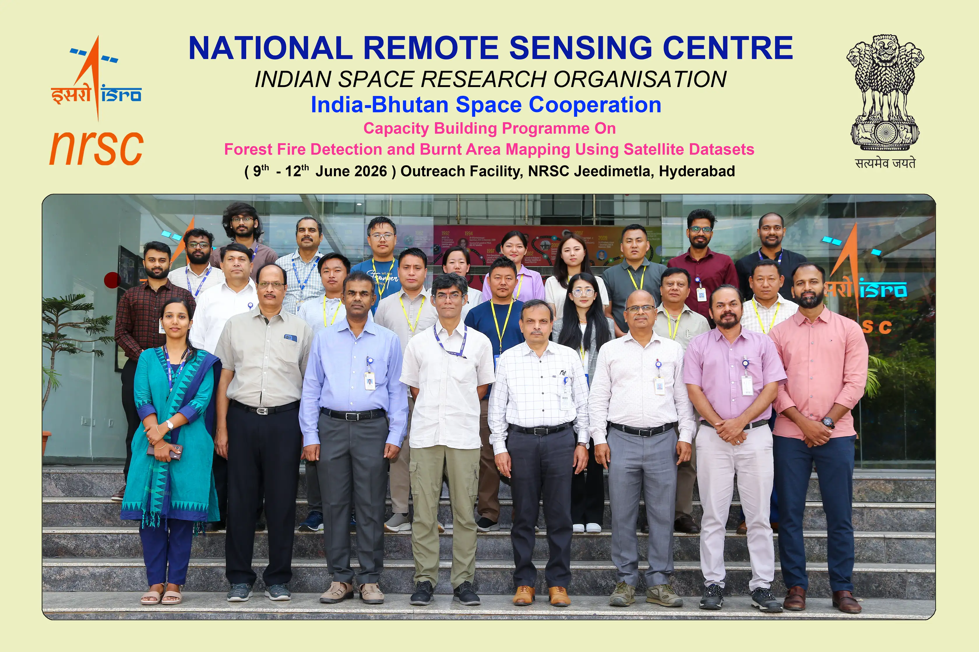 NRSC Conducts Capacity Building Programme on Forest Fire Detection and ...